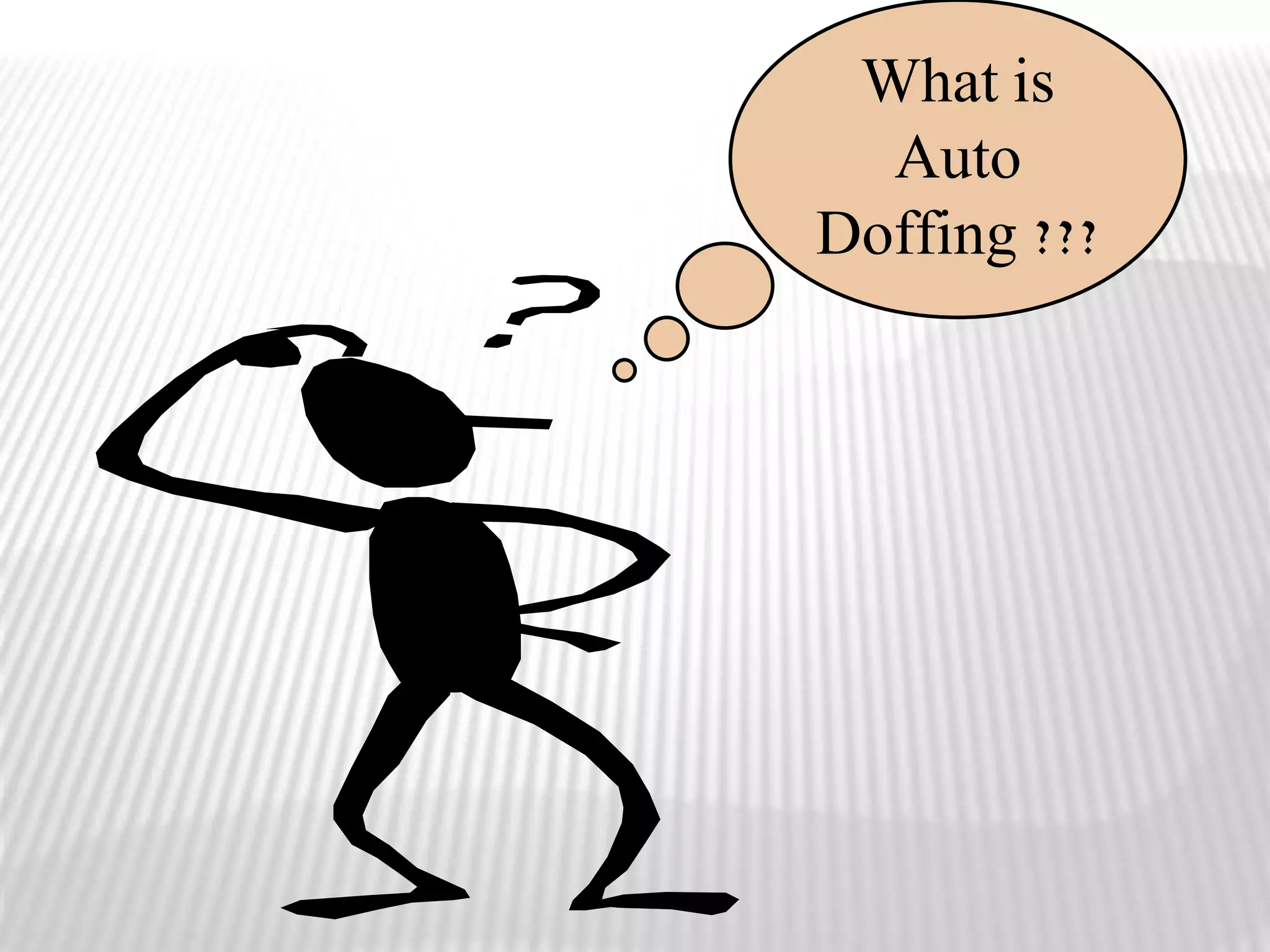 Ring Frame Auto Doffing | PPTX