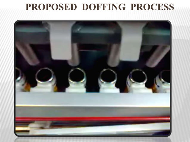 Ring Frame Auto Doffing | PPTX