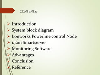 Intelligent Streetlight energy saving system based on lonworks ...