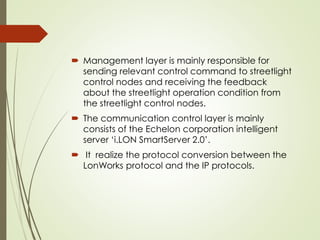 Intelligent Streetlight energy saving system based on lonworks ...