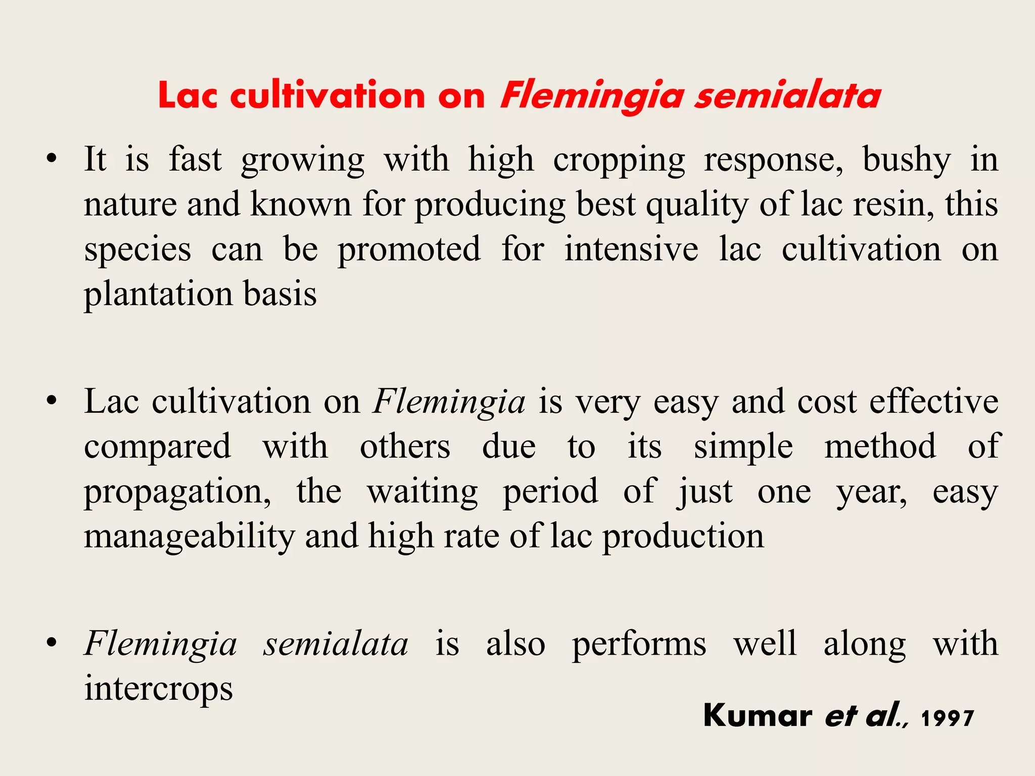 Lac cultivation and Commercialization | PPTX