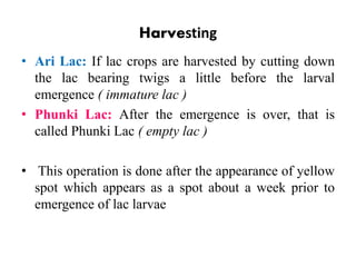 Lac cultivation and Commercialization | PPT