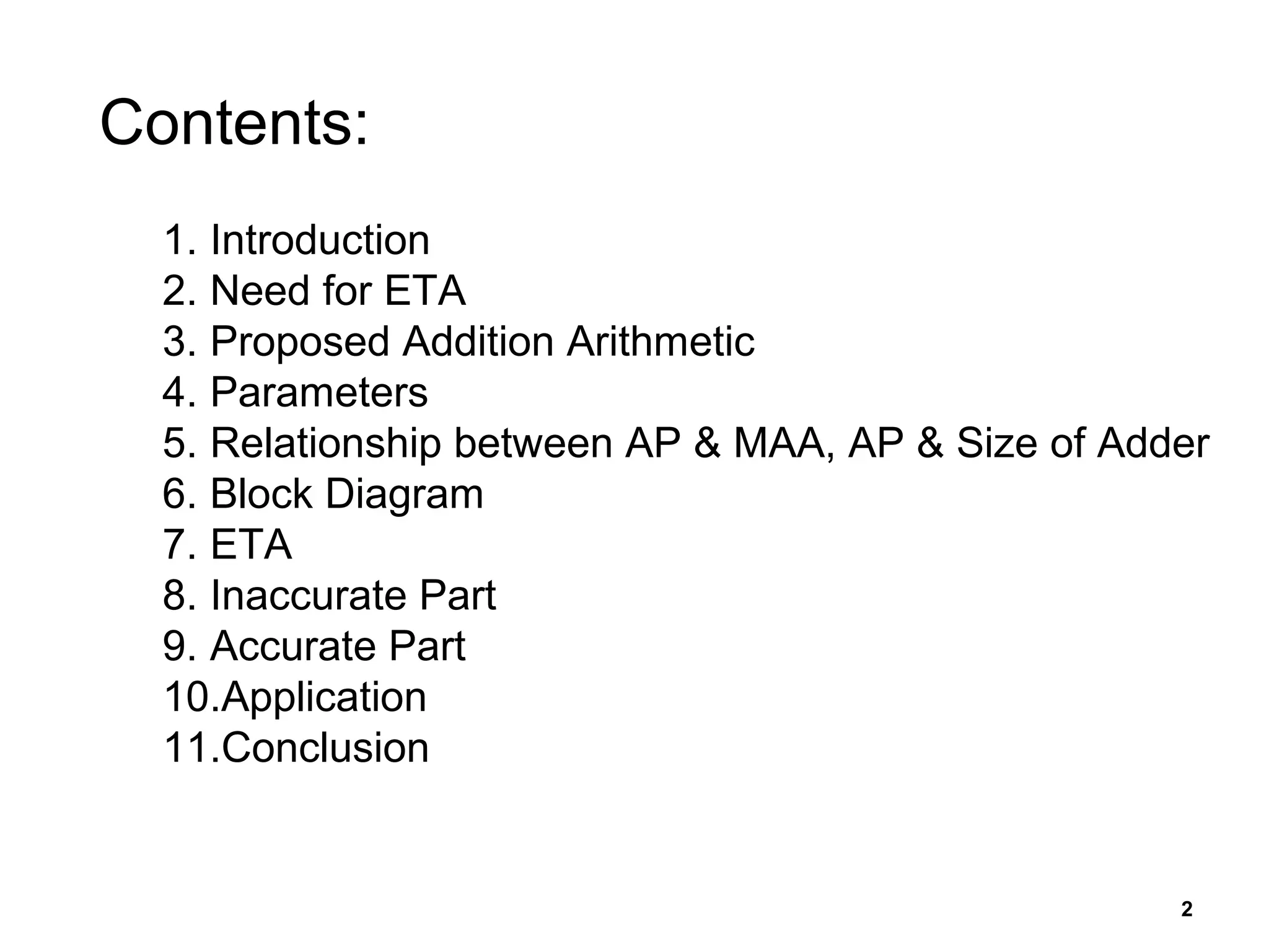 Design of Low-Power High-Speed Truncation-Error-Tolerant Adder | PPT
