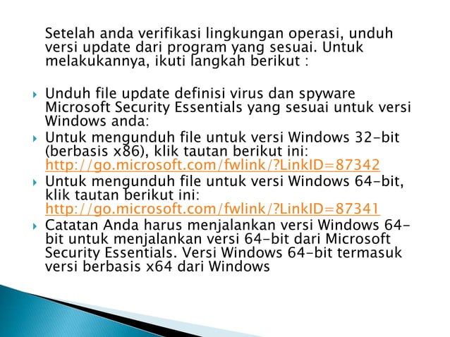 Microsoft Security Essential | PPT