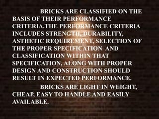 Comparison of Bricks | PDF