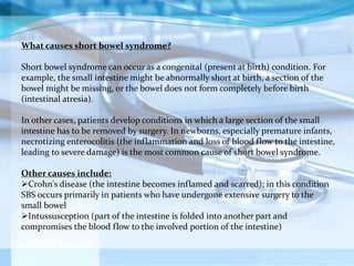 SHORT BOWEL SYNDROME_CASE STUDY | PPTX