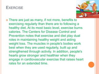 health and its basics: nutrition exercise and more | PPTX