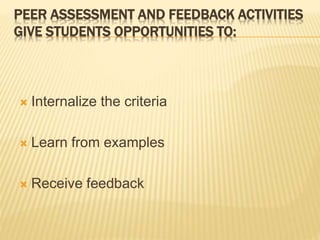 Ppt.oral questioning & peer appraisal | PPTX