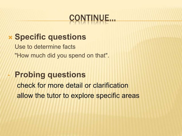 Ppt.oral questioning & peer appraisal | PPT