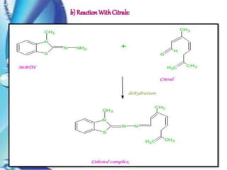 Principle and Applications Of MBTH, NQS, FC and BM Reagents | PPTX