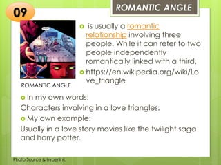 Ppt. characters | PPTX | Dating | Family and Relationships