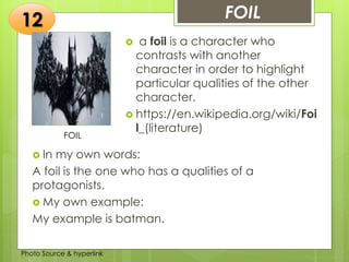 Ppt. characters | PPTX | Dating | Family and Relationships