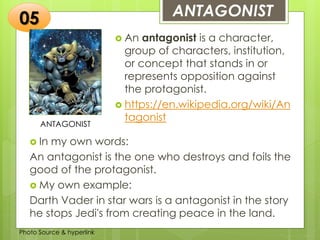 Ppt. characters | PPTX | Dating | Family and Relationships