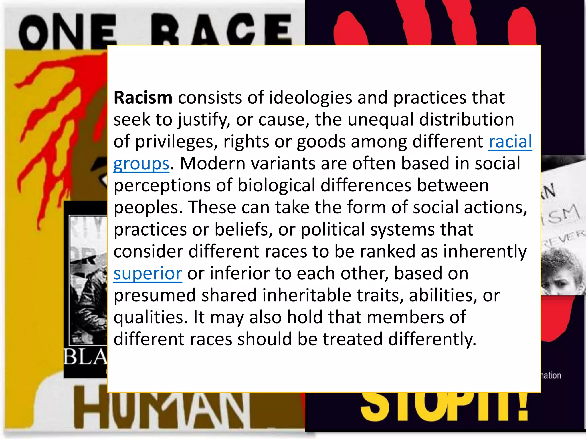 PREJUDICE AND DISCRIMINATION | PPTX