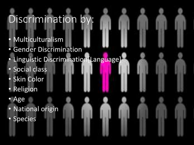 PREJUDICE AND DISCRIMINATION | PPTX | Debated Sensitive Social Issues ...