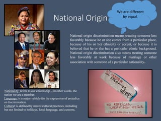 PREJUDICE AND DISCRIMINATION | PPTX