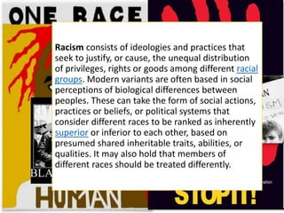 PREJUDICE AND DISCRIMINATION | PPTX