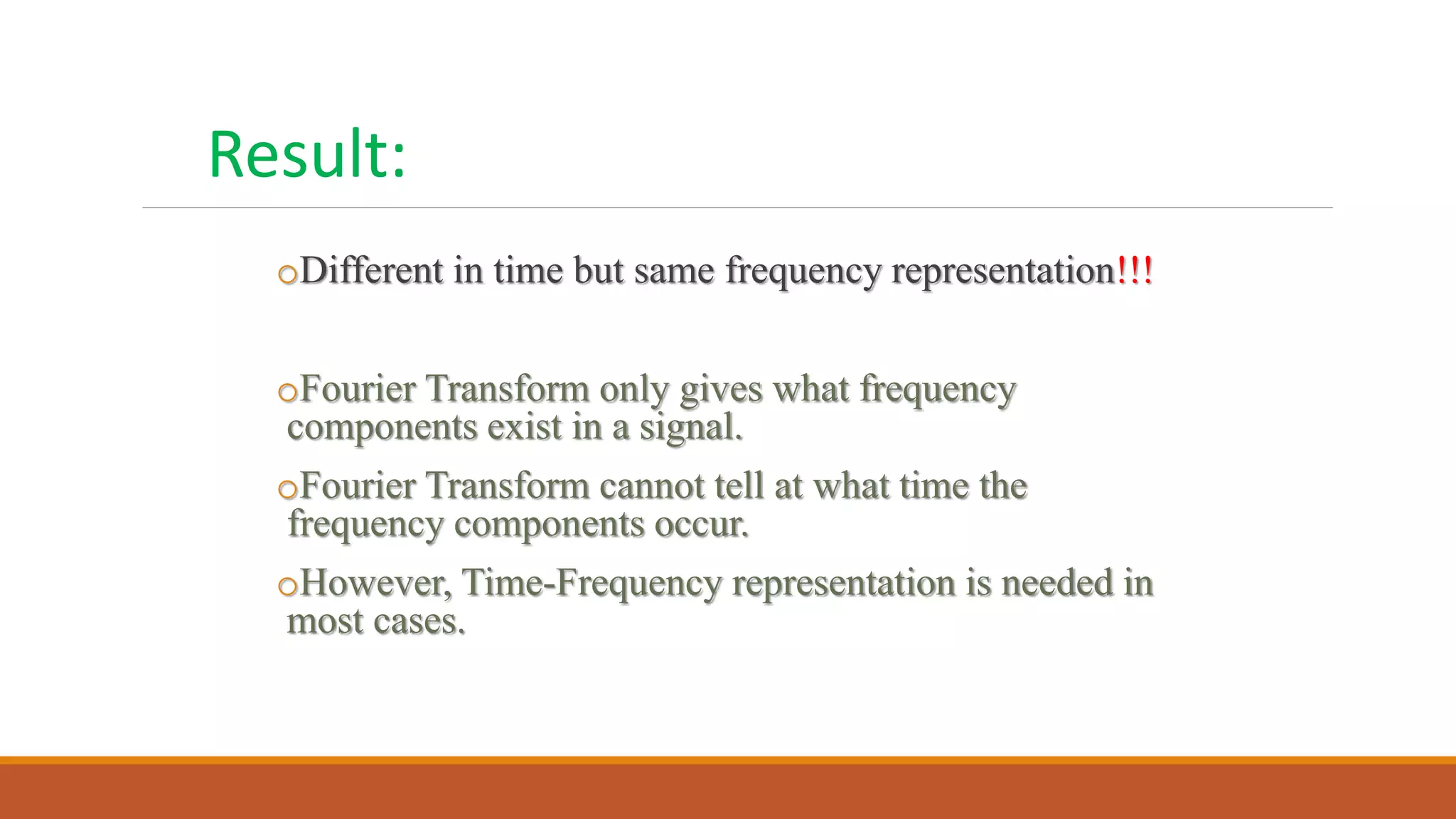 Introduction To Wavelet Transform Pptx Web Development Internet