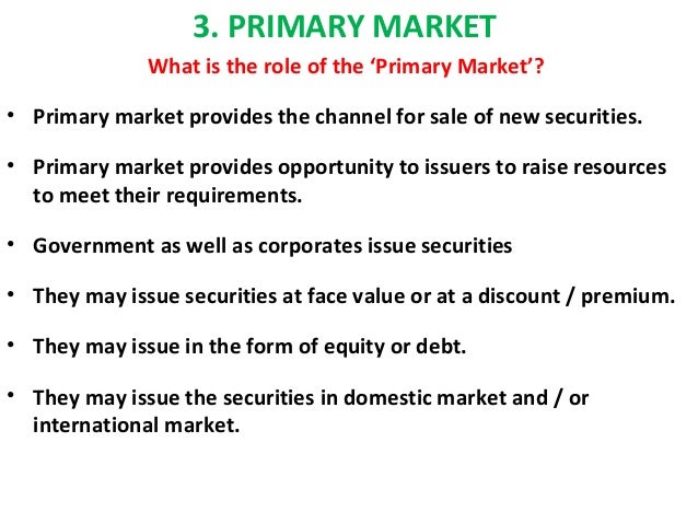 Basic Knowledge on Stock Market