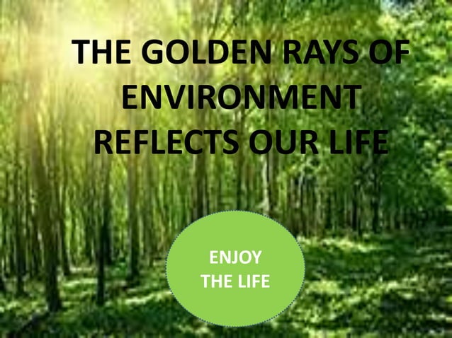 Introduction to Environment | PPT