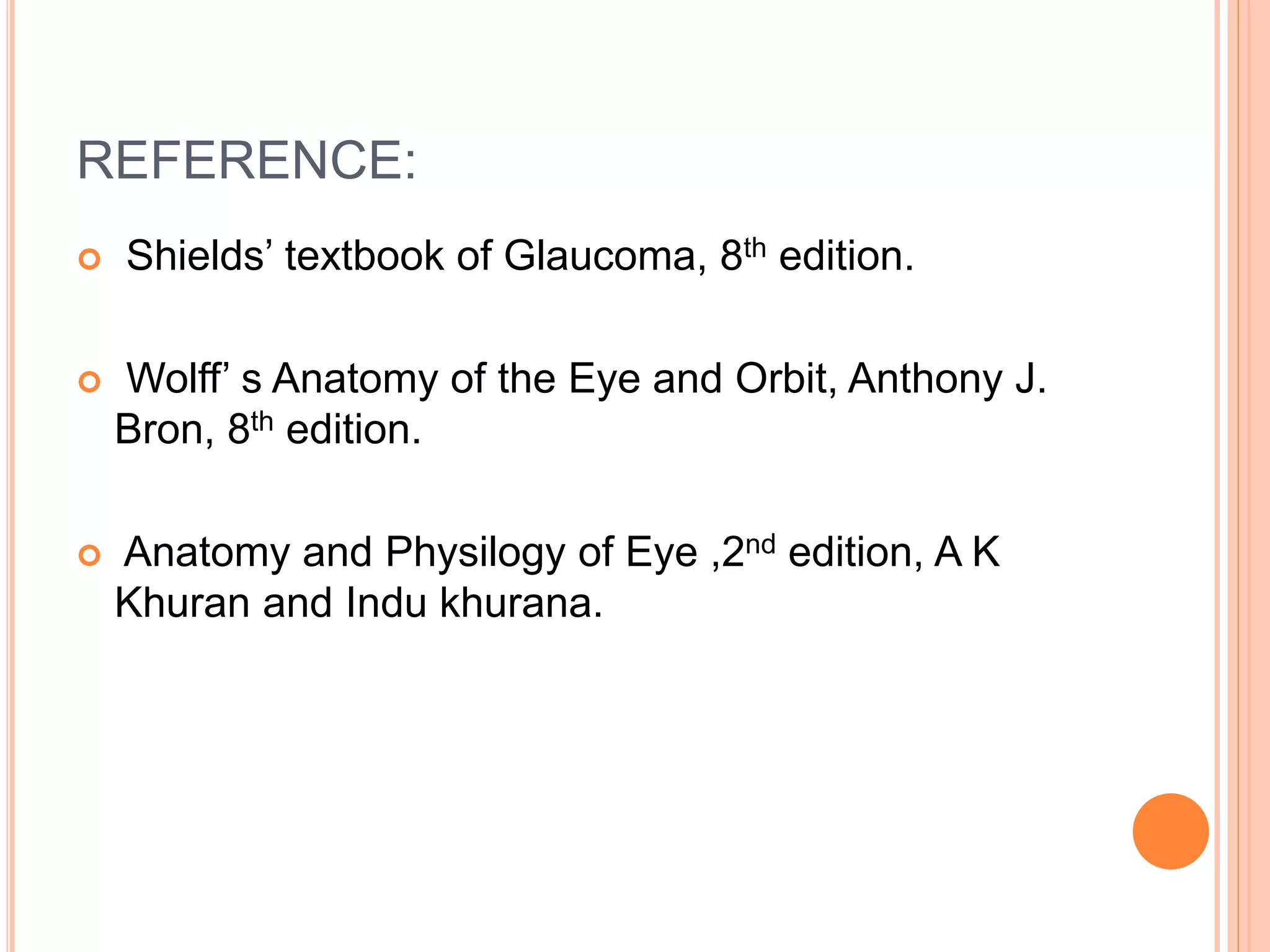 Anatomy of anterior chamber | PPTX