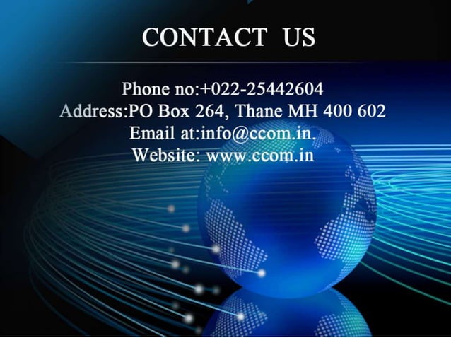 CCOM Telecommunication | PPT