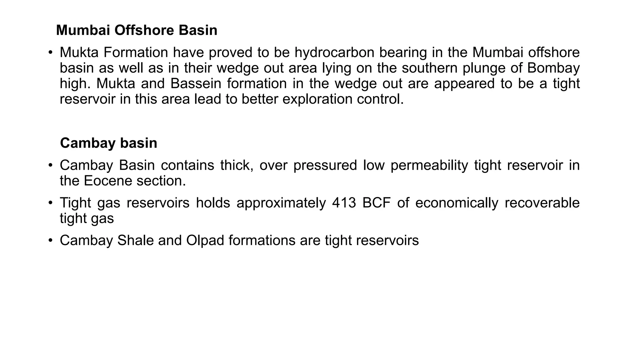 tight reservoir | PPTX