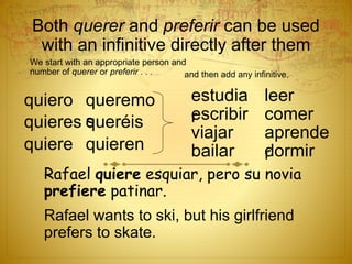 Stem Changing Verbs - Present Tense | PPTX