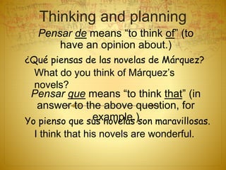 Stem Changing Verbs - Present Tense | PPTX