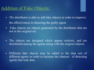 Data Leakage Detection | PPTX