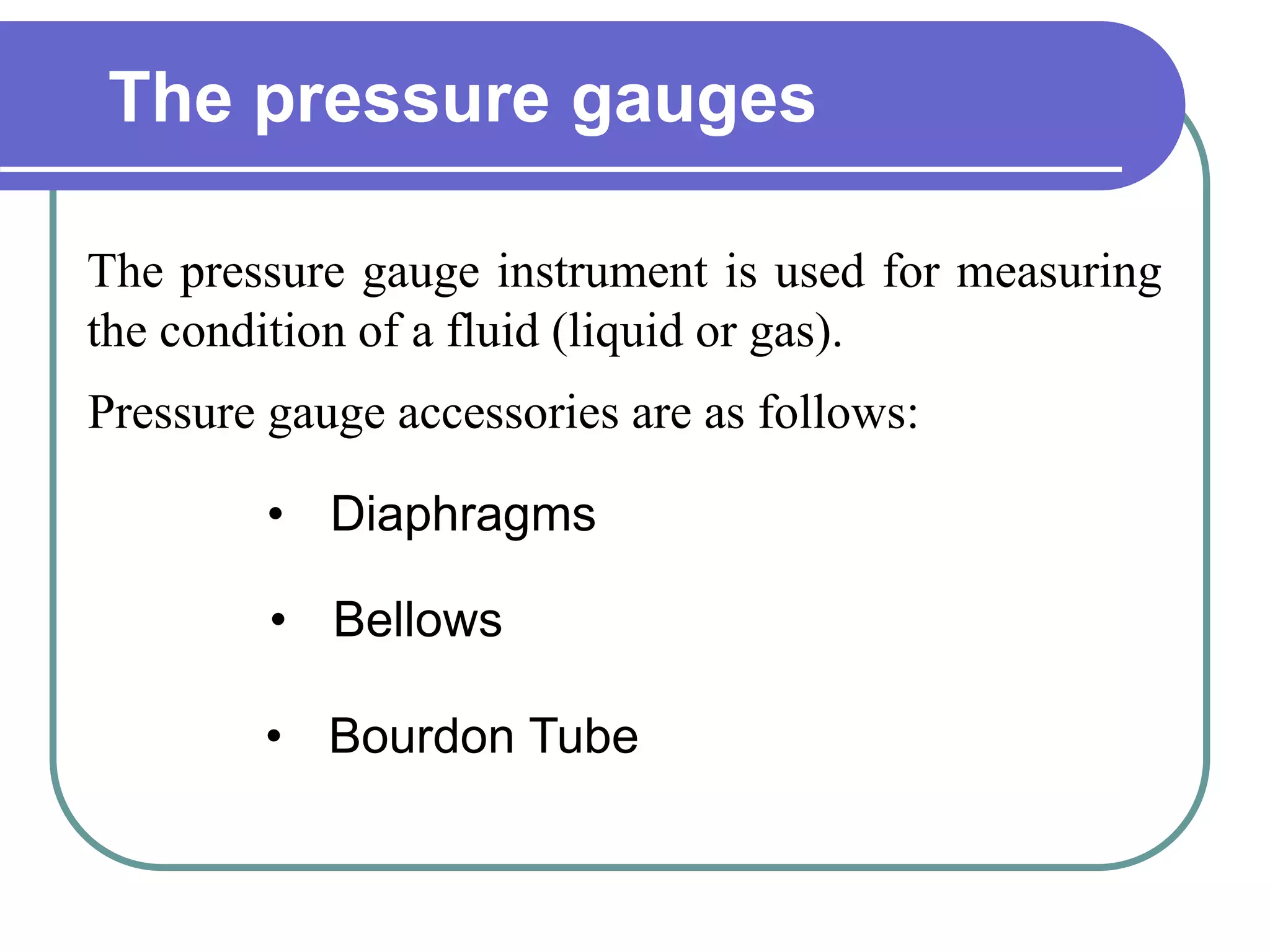 About Pressure Gauge & Pressure Transmitter ppt | PPTX