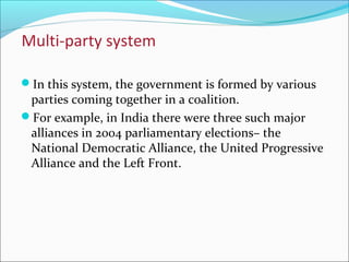A ppt on political parties of India. | PPT
