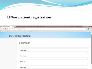 Patient Registration in Hospital | PPTX