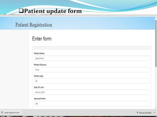 Patient Registration in Hospital | PPTX