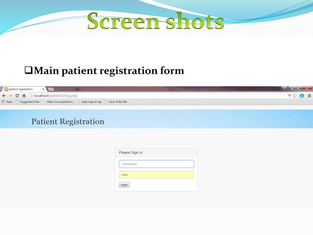 Patient Registration in Hospital | PPTX