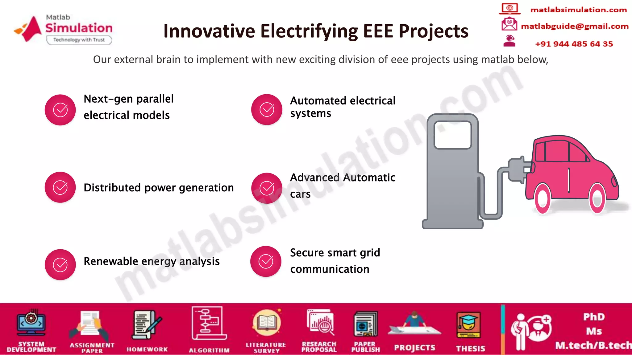 EEE Projects Using Matlab Research Assistance | PPT