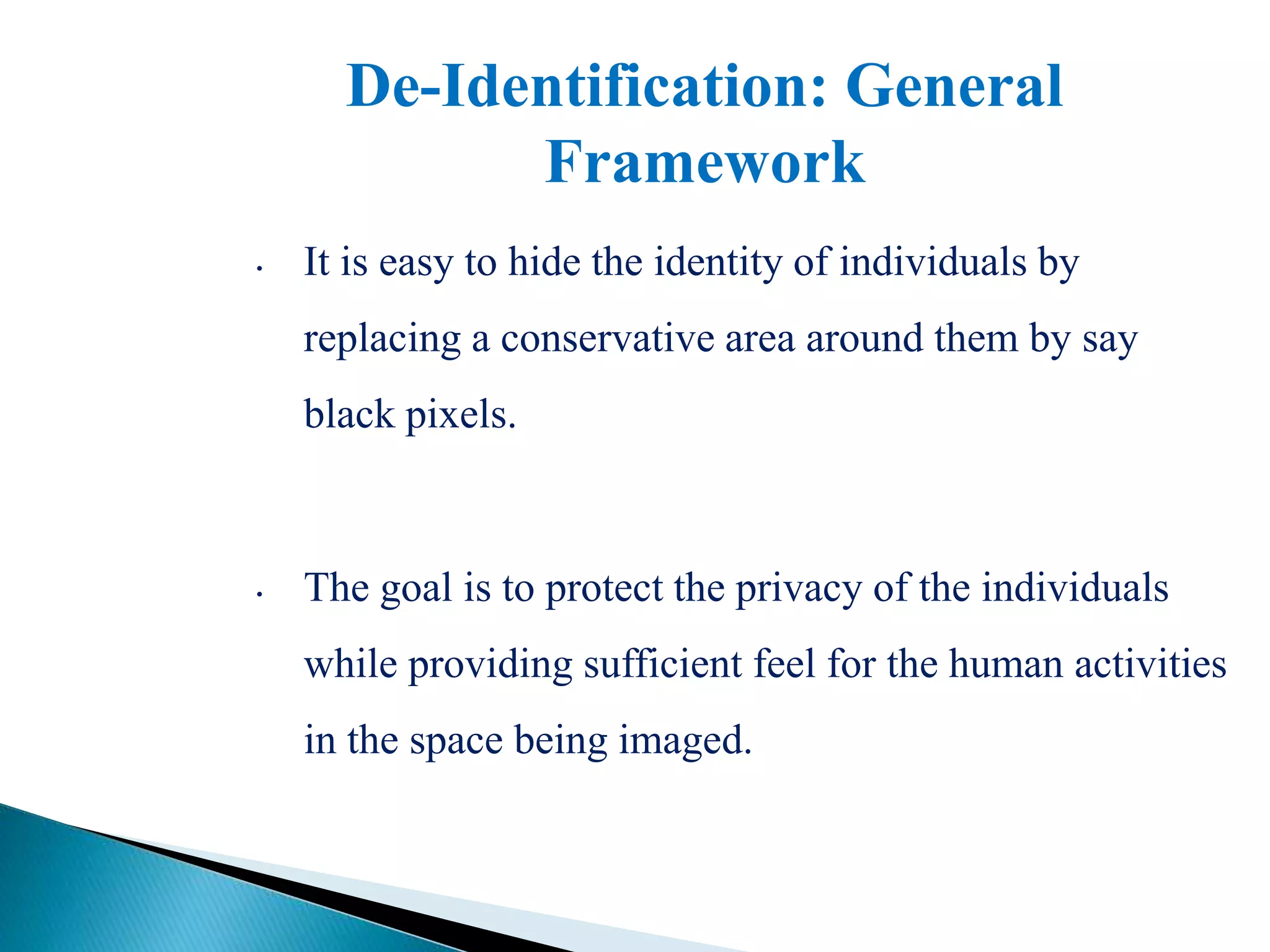 PERSON DE-IDENTIFICATION IN VIDEOS ppt | PPTX