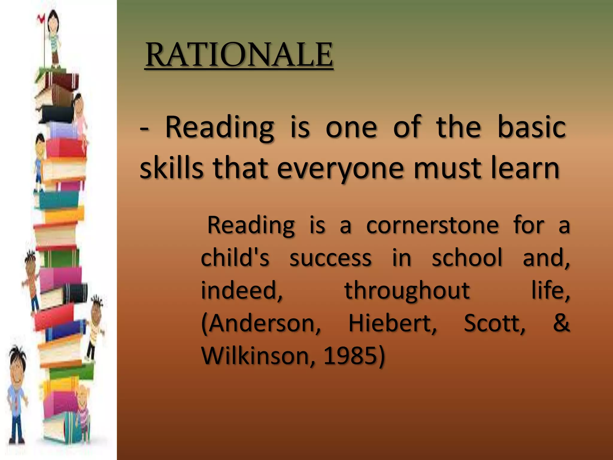 Improving Basic Reading Skills | PPTX | Education