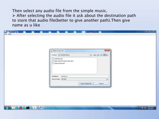 Audio Cryptography System | PPT
