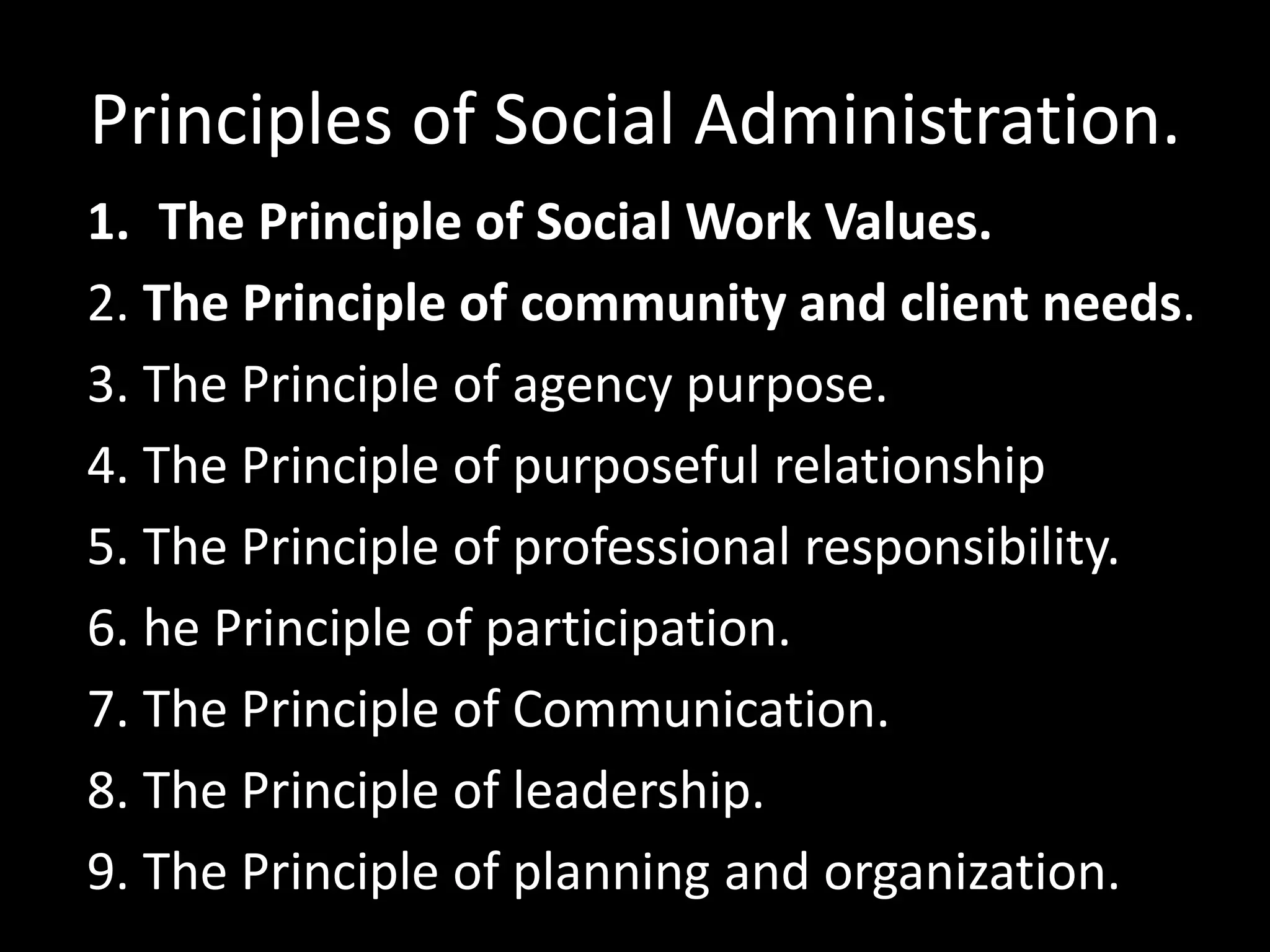 social welfare administration | PPTX