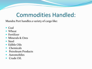 study on mundra port | PPTX