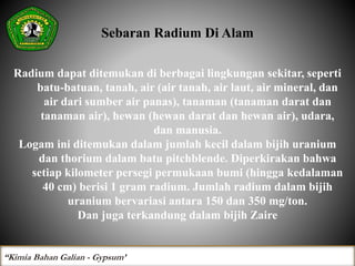 Ppt batu radium | PPTX
