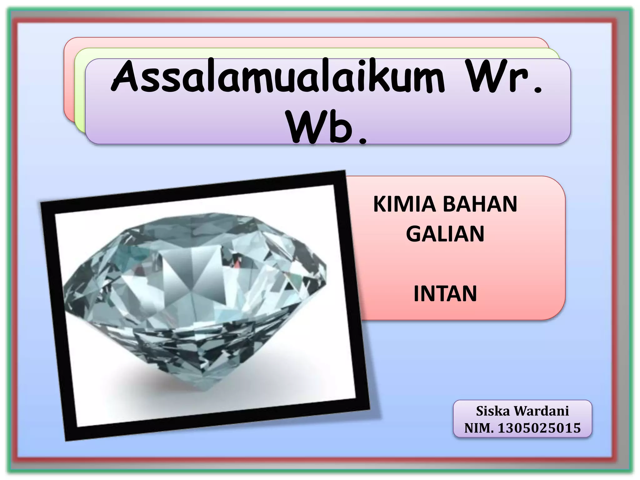 Ppt batu intan | PPTX