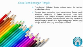 Ppt piropilit | PPTX