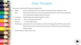 Ppt piropilit | PPTX