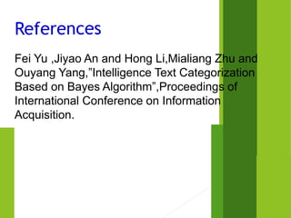 Text Classification/Categorization | PPT