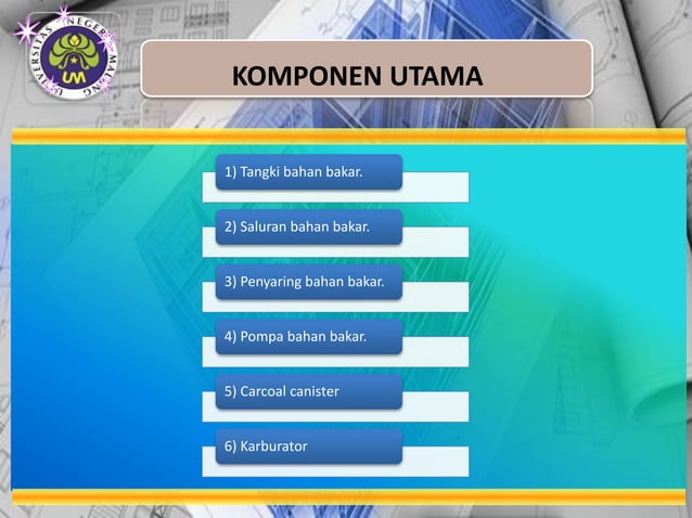 SISTEM BAHAN BAKAR | PPTX