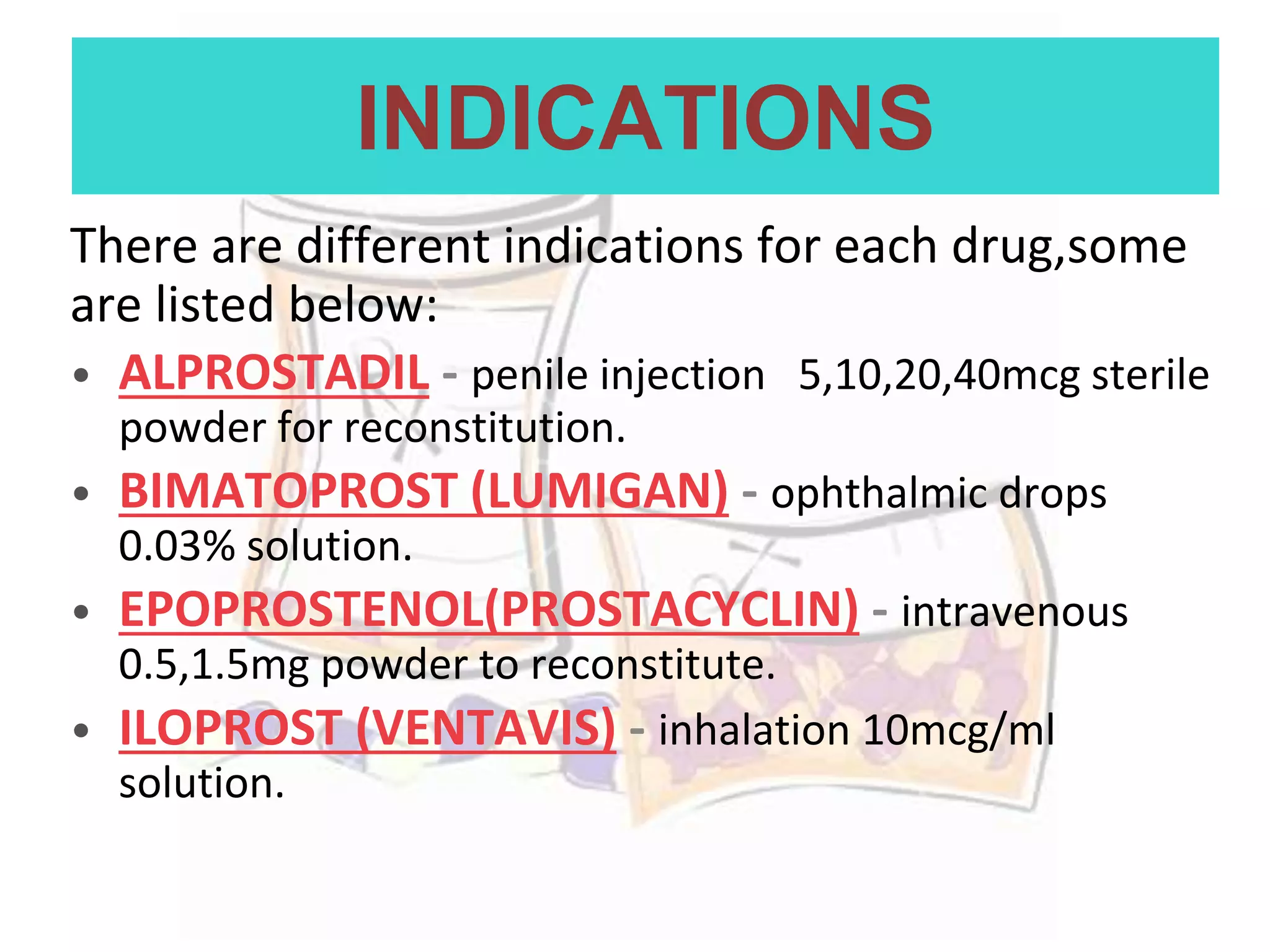 PROSTAGLANDINS | PPTX