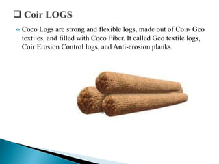 Coir Products and uses | PPTX