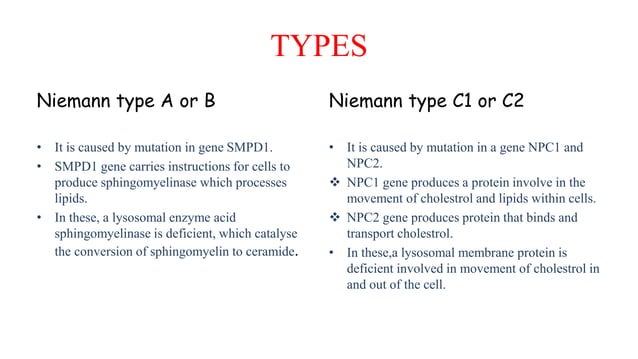 Niemann Pick Disease | PPTX